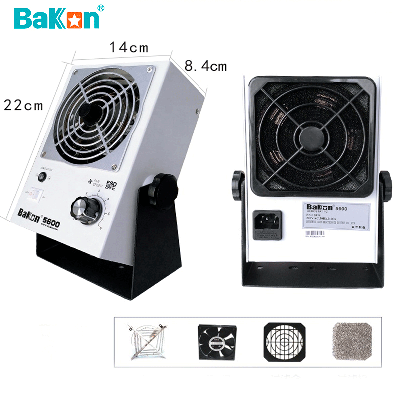 Bakon BK5600 Masaüstü ESD İyonizer Hava Üfleyici Satın Al | Robotzade.com