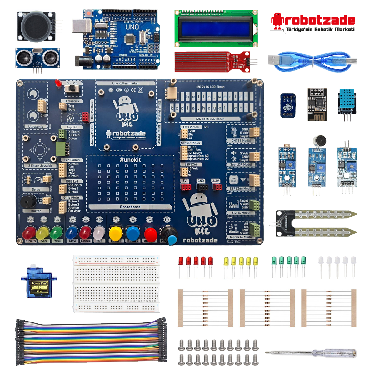 UNOKit Robotik Kodlama Seti Satın Al | Robotzade.com