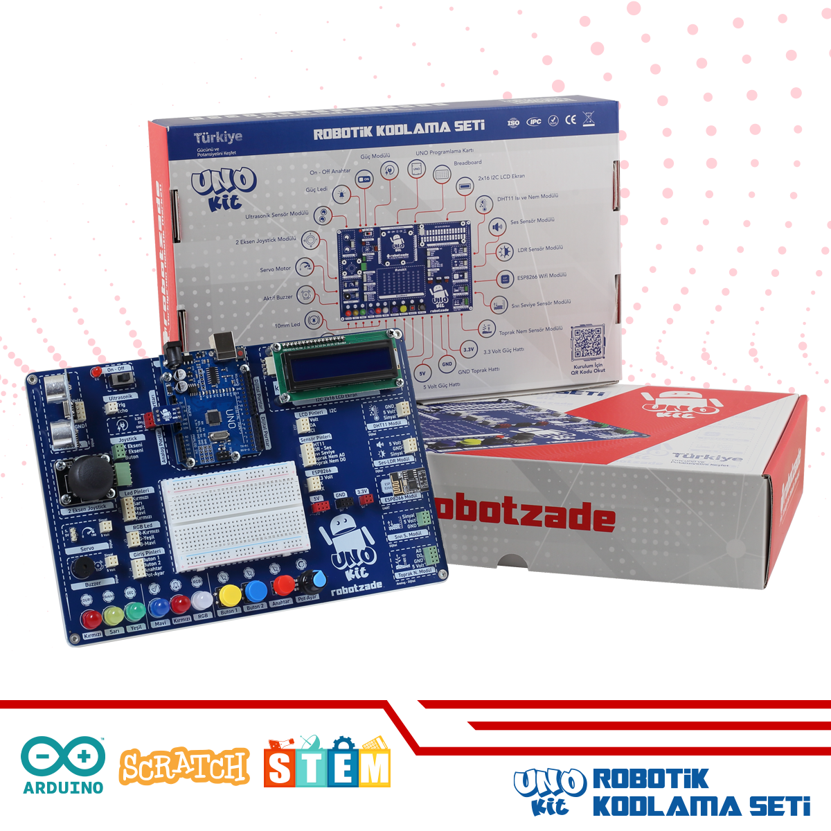 UNOKit Robotik Kodlama Seti Satın Al | Robotzade.com