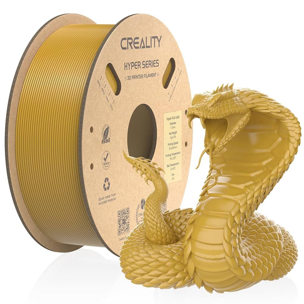 Creality Hyper PLA 1.75 mm 1 kg Gold Altın Filament Satın Al ...