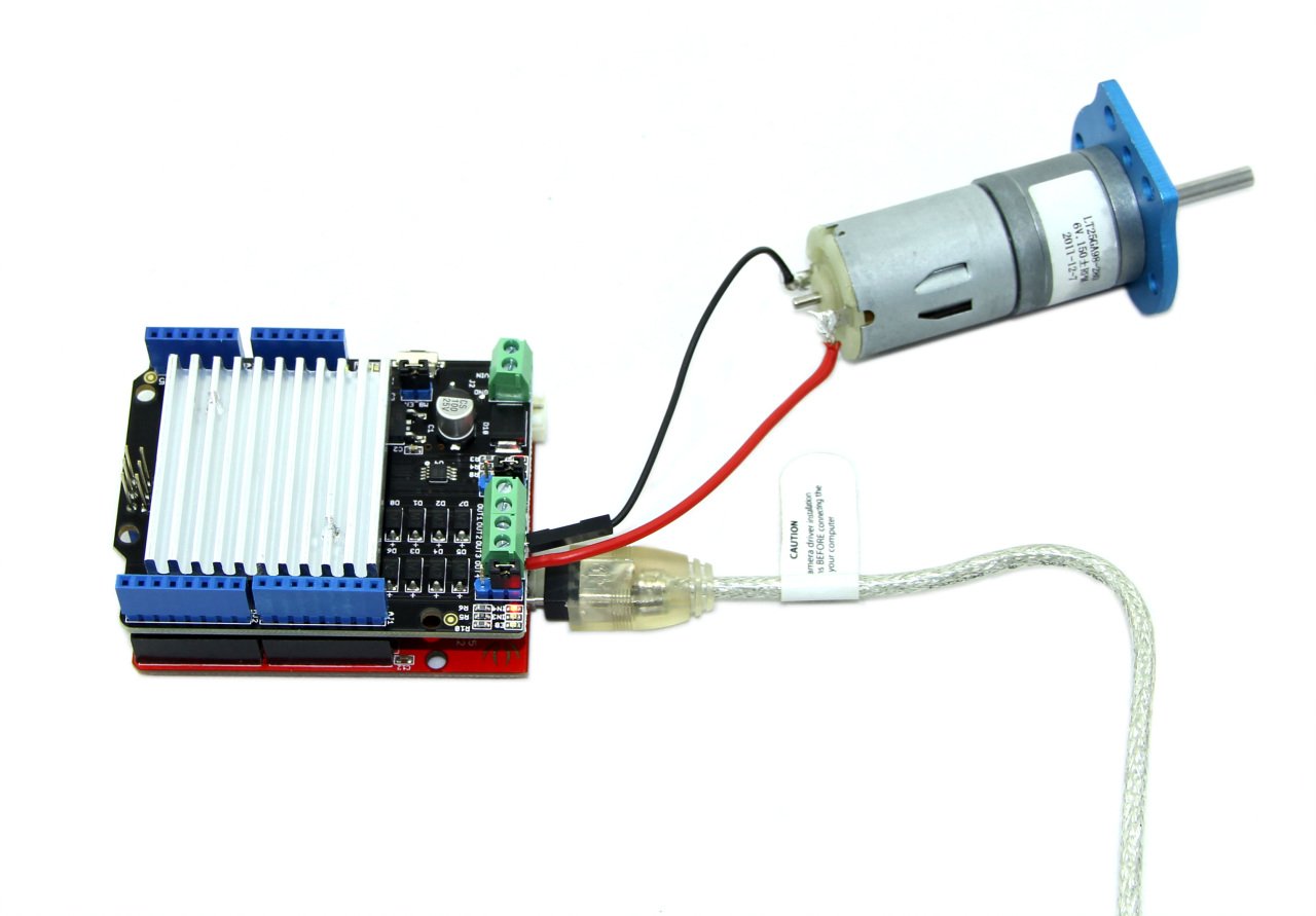 Motor Shield V2.0 - Arduino Motor Sürücü Shieldi Satın Al | Robotzade.com