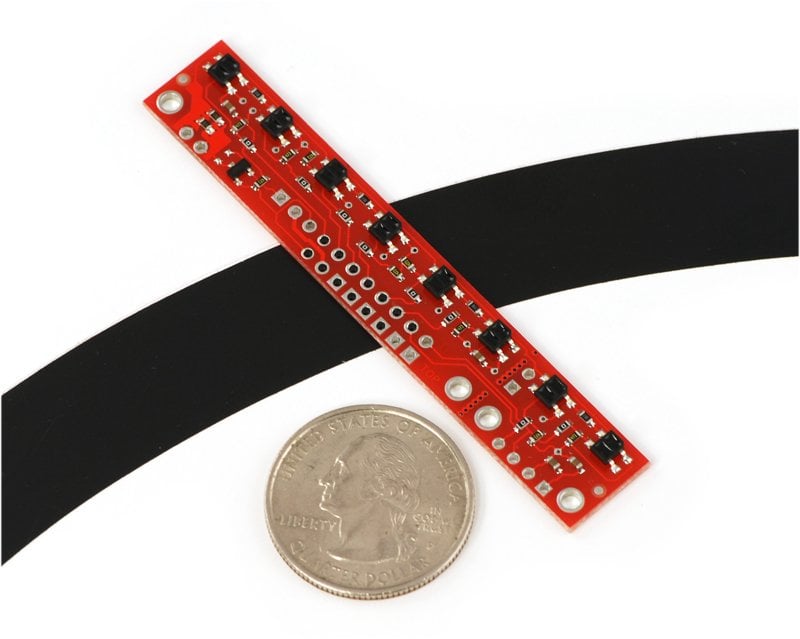 QTR-8A Kızılötesi Sensör - Analog Satın Al | Robotzade.com