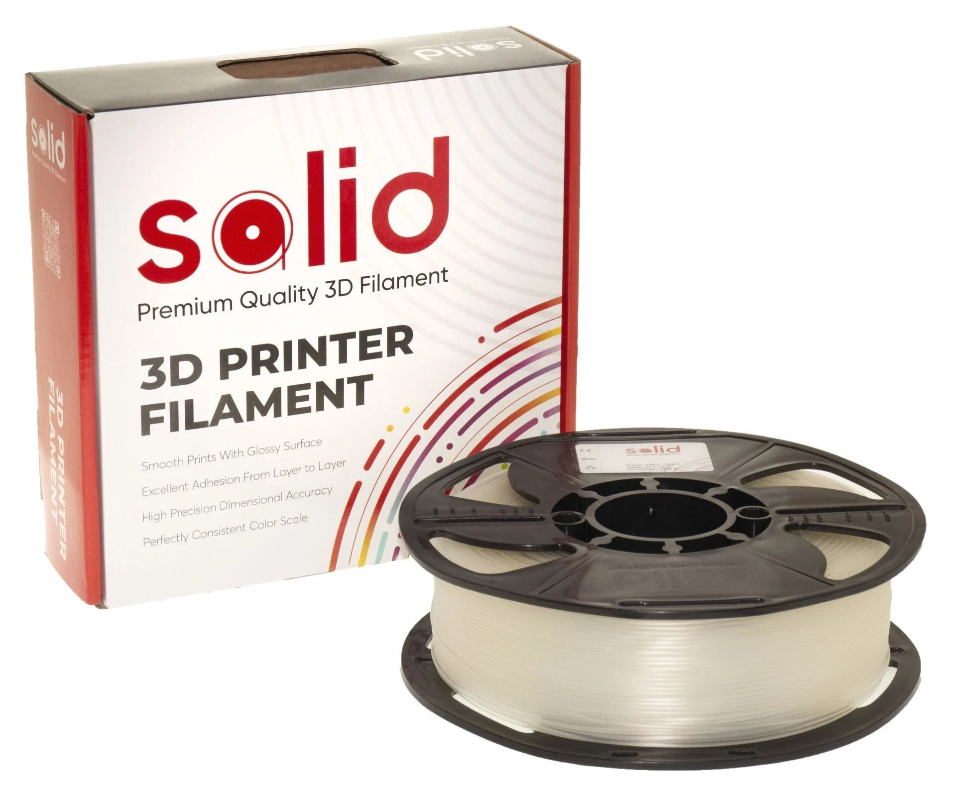 Solid Filament ASA 1.75mm Şeffaf 1Kg Satın Al | Robotzade.com