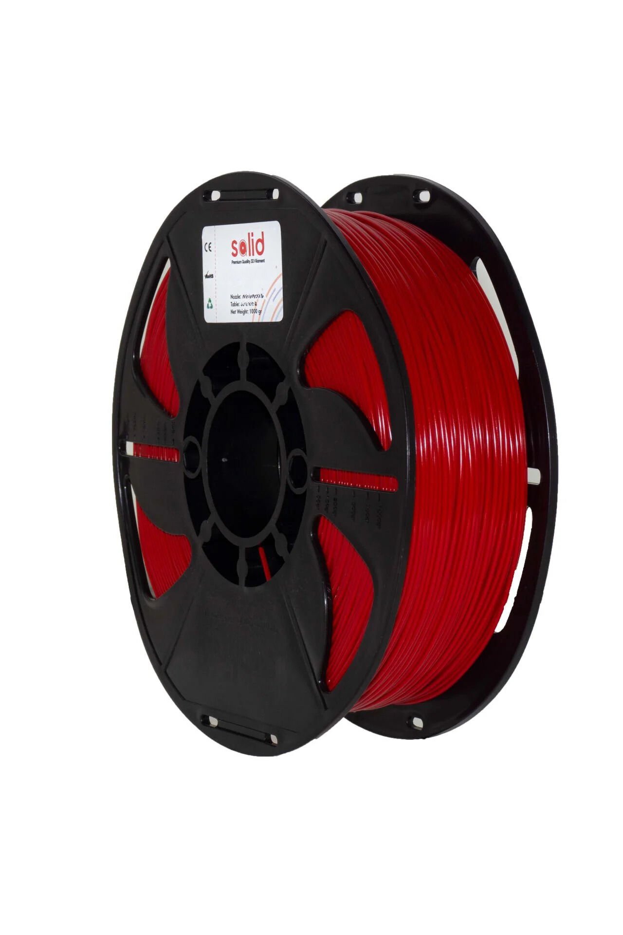 Solid Filament ASA 1.75mm Kırmızı 1Kg Satın Al | Robotzade.com