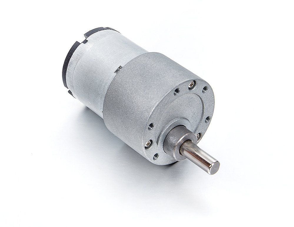 12V 1000 Rpm 37mm Redüktörlü Dc Motor Satın Al | Robotzade.com