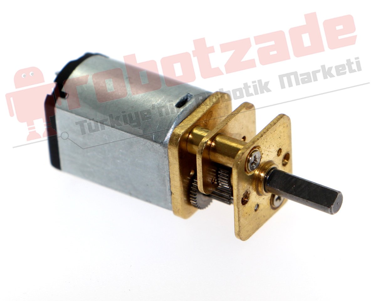 Spark 6V 1000Rpm Dc Motor - Mini Sumo Robot Motoru Satın Al | Robotzade.com