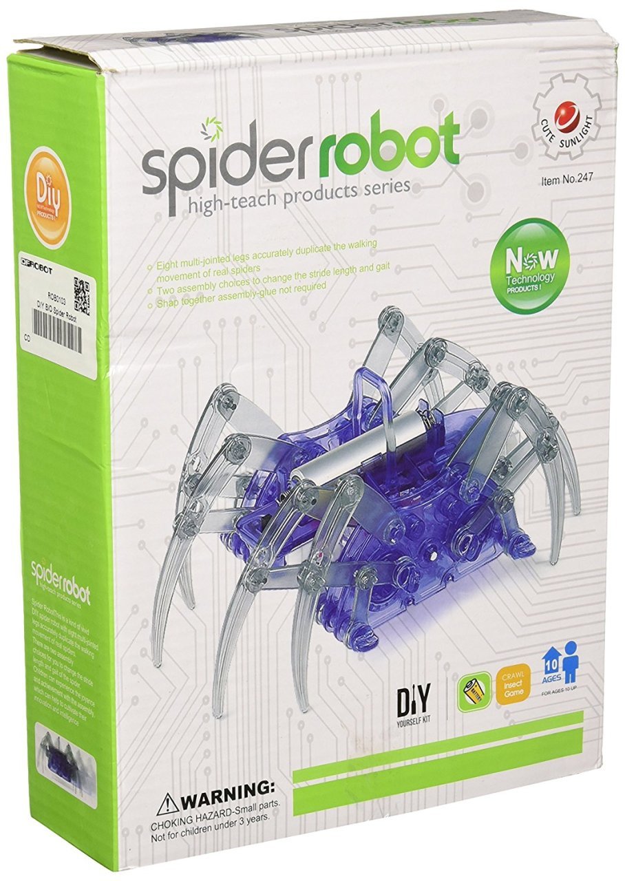 Örümcek Robot Kiti - DIY Satın Al | Robotzade.com